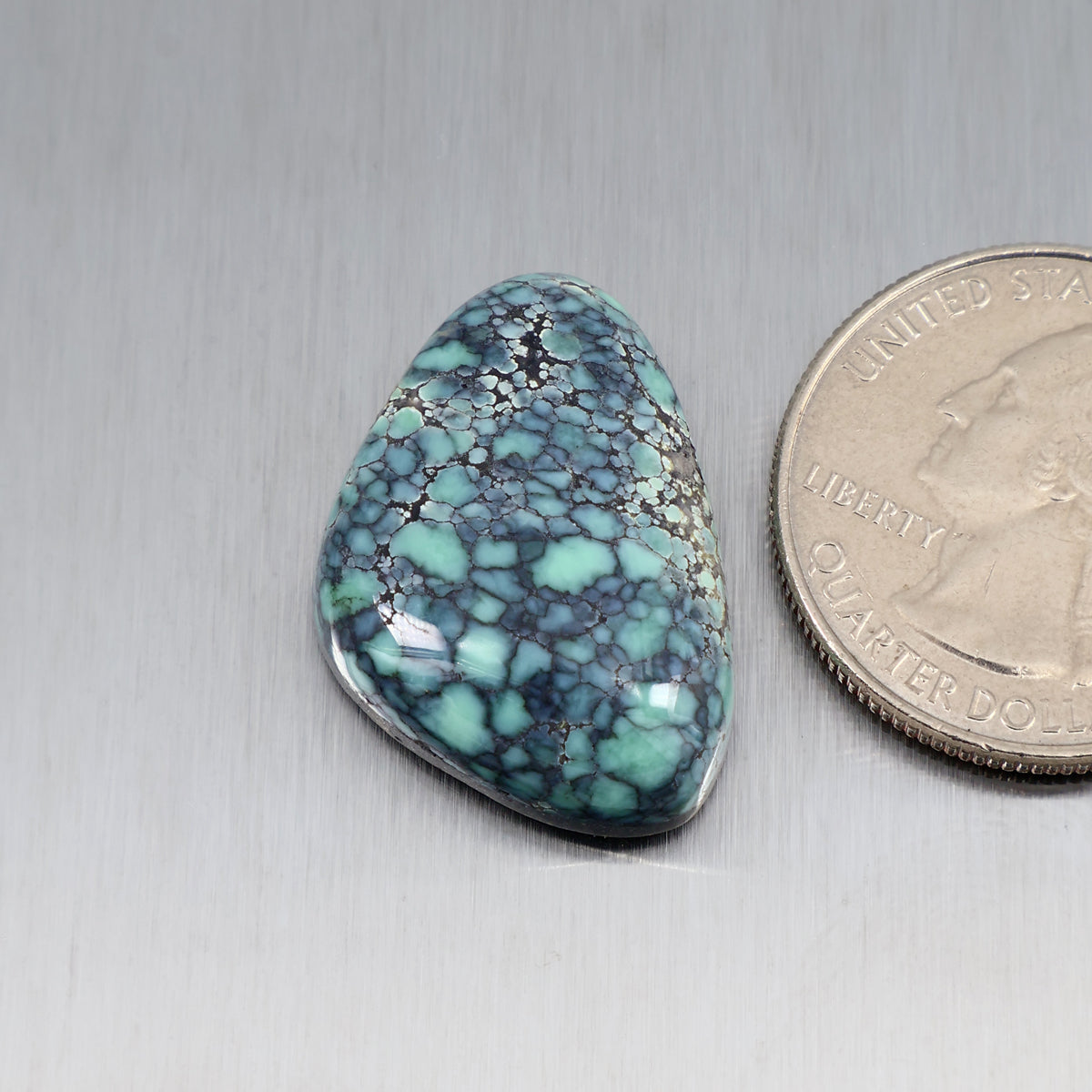 Starfox Variscite Cabochon A218 – Turquoise Ninja